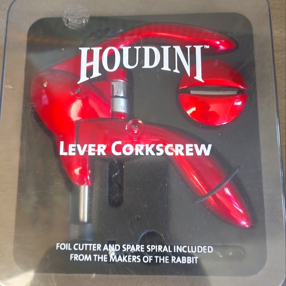 Houdini | Holiday | Houdini Corkscrew Wine Opener | Poshmark